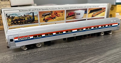 Bachmann HO Scale RTR #72205 Lighted Amfleet Coach Amtrak NIB | eBay