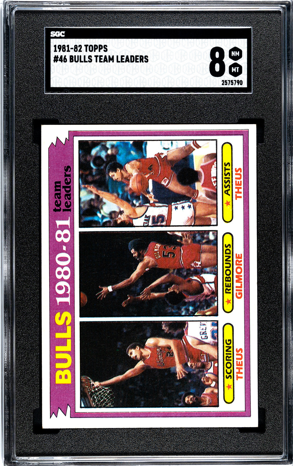 1981-82 Topps - Team Leaders #46 Artis Gilmore, Reggie Theus for sale ...