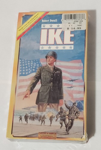 IKE (VHS) Dwight D Eisenhower Starring Robert Duvall Lee Remick RARE ...