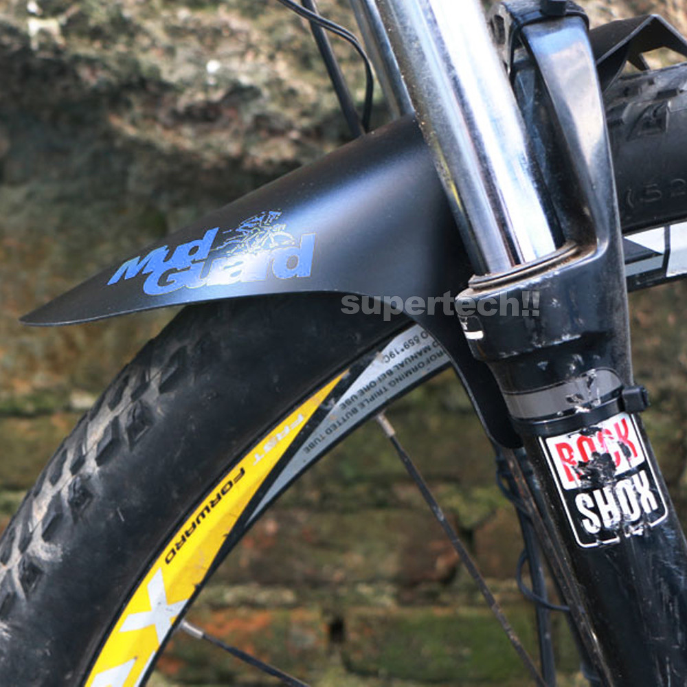 Cycling Mountain Bike Bicycle Front Rear Fender Mudguard Mud Guard Set ...