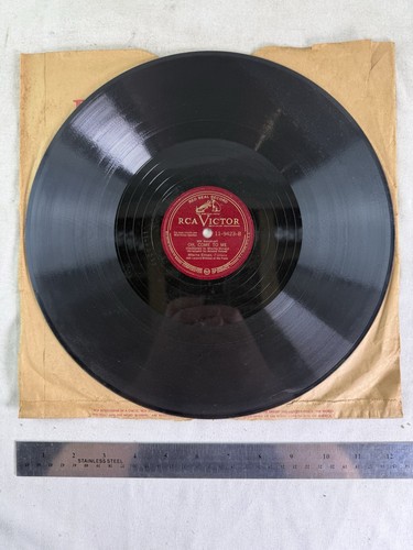 12” RCA Victor Red Seal 78 RPM Record Hubay-Hejre Kati/Balakireff - Oh ...