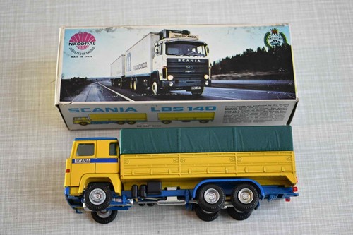 Nacoral LKW Scania LBS 140 Maßstab 1/50 alt Ref. 203 neuw. in OVP ...