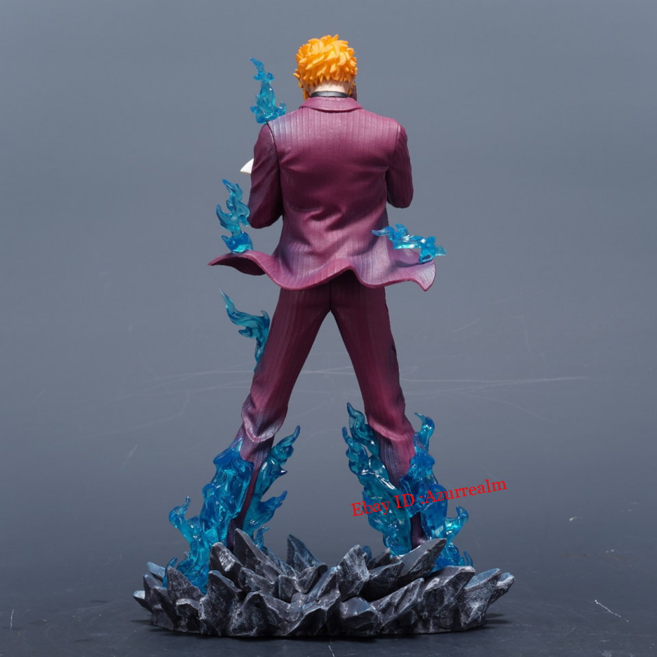 Anime ONE PIECE Nico Sanji Standing Position PVC Figure Model Decor ...