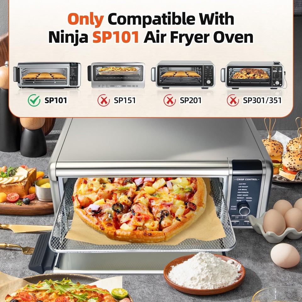 Replacement Baking Pan Air Fryer Basket only for Ninja Foodi SP101 Air ...