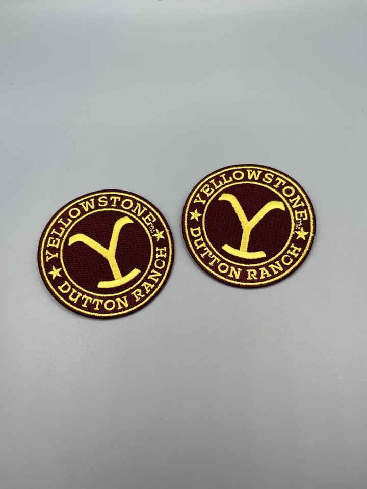 Lot Of 2 Yellowstone Dutton Ranch Iron On Patch | eBay