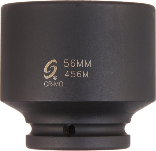 Sunex 456M 3/4-Inch Drive Standard 6 Point Metric Impact Socket 56-Mm ...