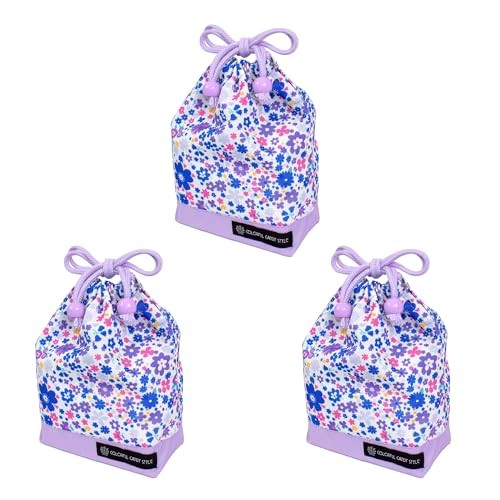 COLORFUL CANDY STYLE Small Drawstring Cup Bags with Name Tags Water ...