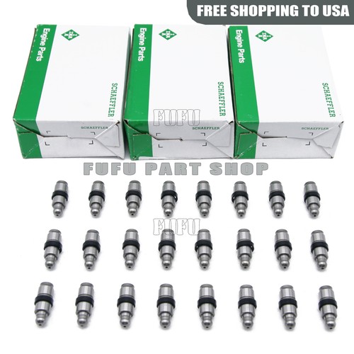 24Pcs INA Valve Hydraulic Lifters Tappets For Audi A4 A6 Quattro 3.2L 3 ...