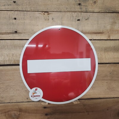 European STOP SIGN - Replica, ALUMINUM SIGN - 11.75", mancave, decor | eBay