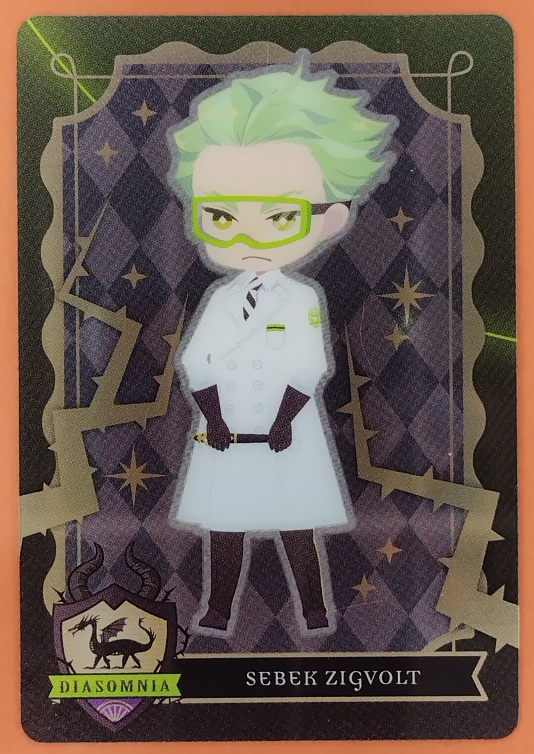 Sebek Zigvolt Disney Twisted Wonderland DIASOMNIA Plastic Cards Japan ...