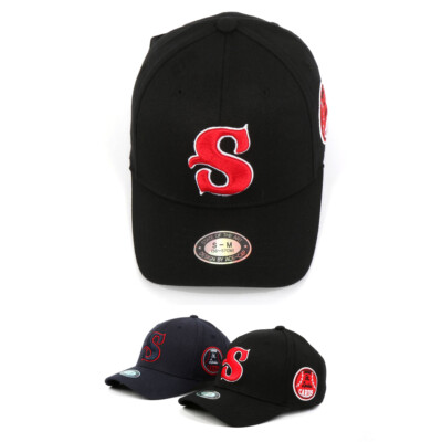 Unisex Mens Saint Louis Initial Letter S Spandex Stretch Fit Baseball ...