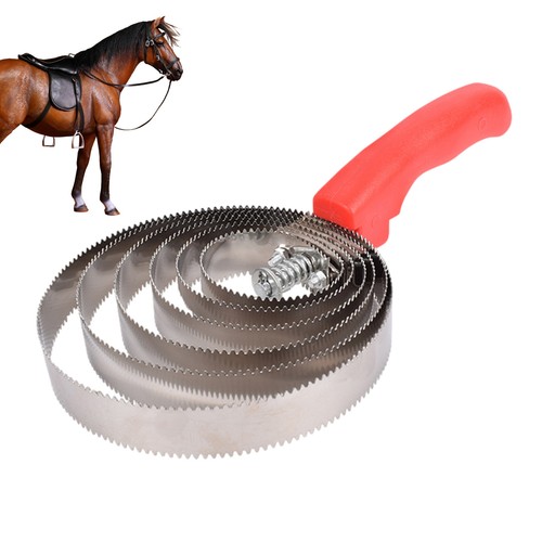 Metal Livestock Itching Brush Shedding Comb With Hand Grip | eBay Australia