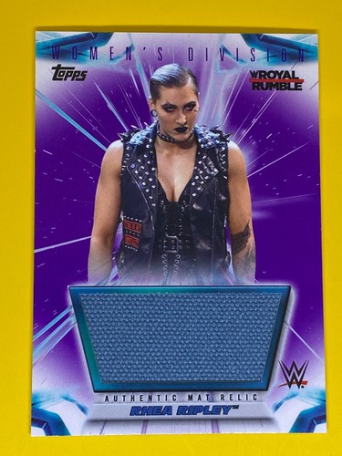 Rhea Ripley WWE Topps Womens Division 2021 Numbered Relic Wrestling ...