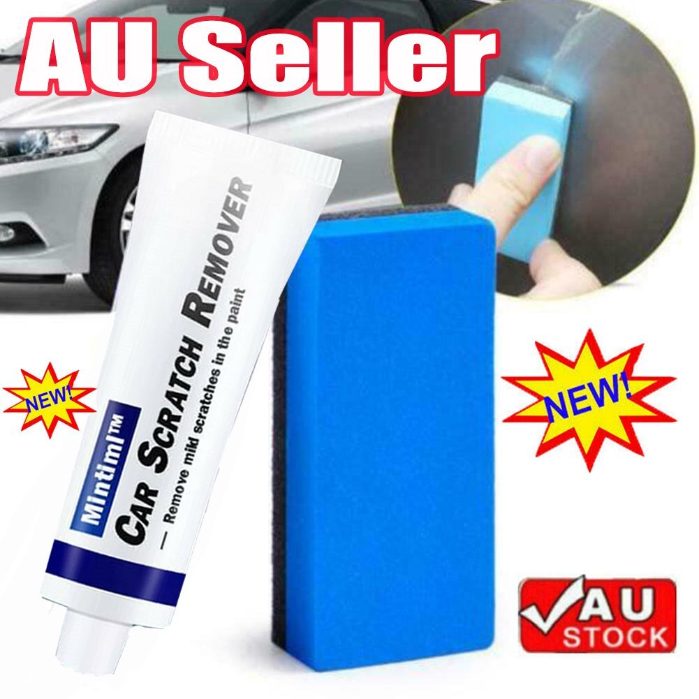 Car Polish Scratch Remover Set Paint Scuff Touch Up Repair+Sponge brush ...