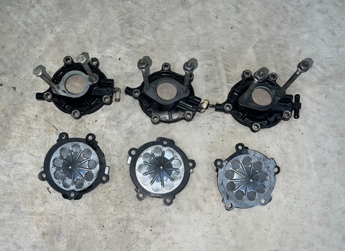 Mercury 75 90 HP 2 Stroke Induction Manifold & Reed Block PN 429672 ...