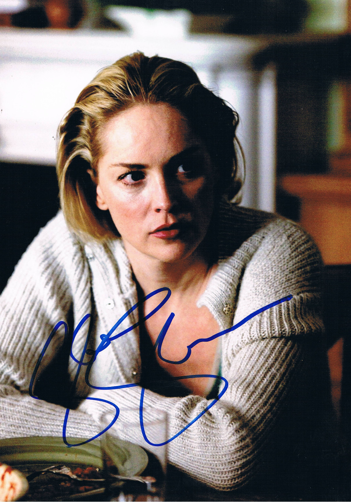 Sharon Stone 1958- genuine autograph photo 8"x12" signed IN PERSON | eBay