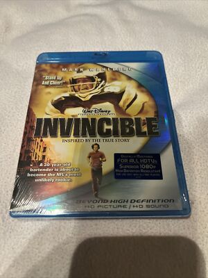 Invincible (Blu-ray Disc, 2006) Mark Wahlberg, Greg Kinnear - Brand New ...