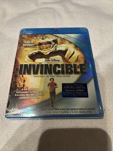 Invincible (Blu-ray Disc, 2006) Mark Wahlberg, Greg Kinnear - Brand New ...