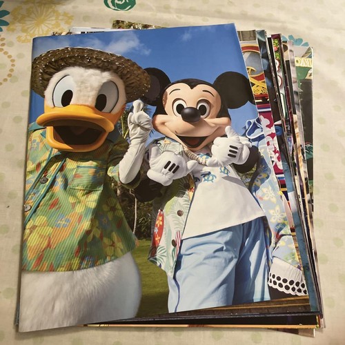 Disney Fan Poster Character Photo Cutout Sticker Booklet | eBay