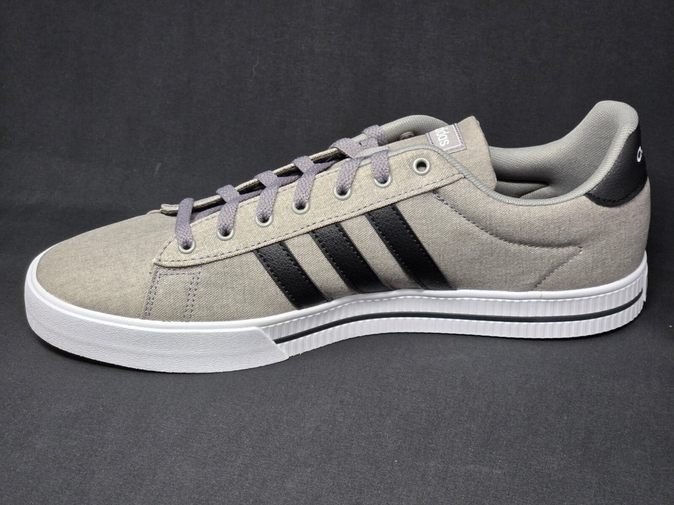 Adidas Daily 3.0 Men's Size 13 Gray White Casual Skateboard Shoes ...