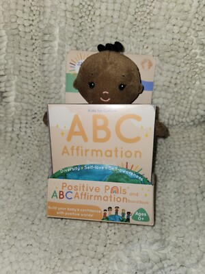 Kids for Culture 10" Baby Doll Plush with ABC Affirmation Board Book ...