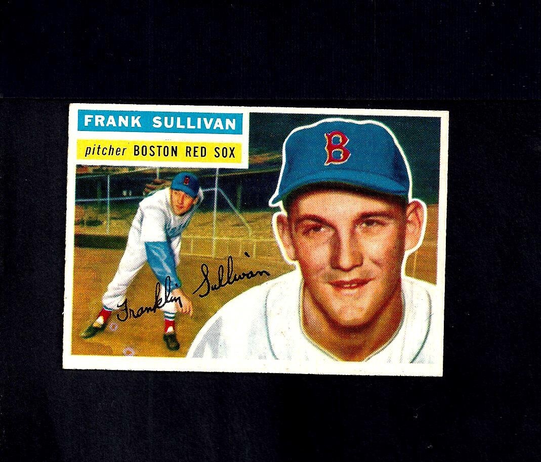 1956 TOPPS #71 FRANK SULLIVAN-1--RED SOX--NO CREASES--EX/MT/NR/MT++ | eBay