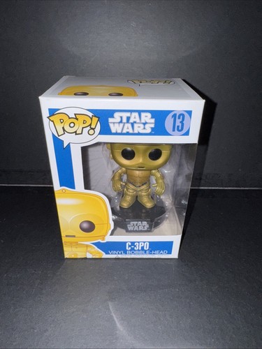 Funko Pop Star Wars 13 C-3PO - Large Font First Release Ships w/Funko ...