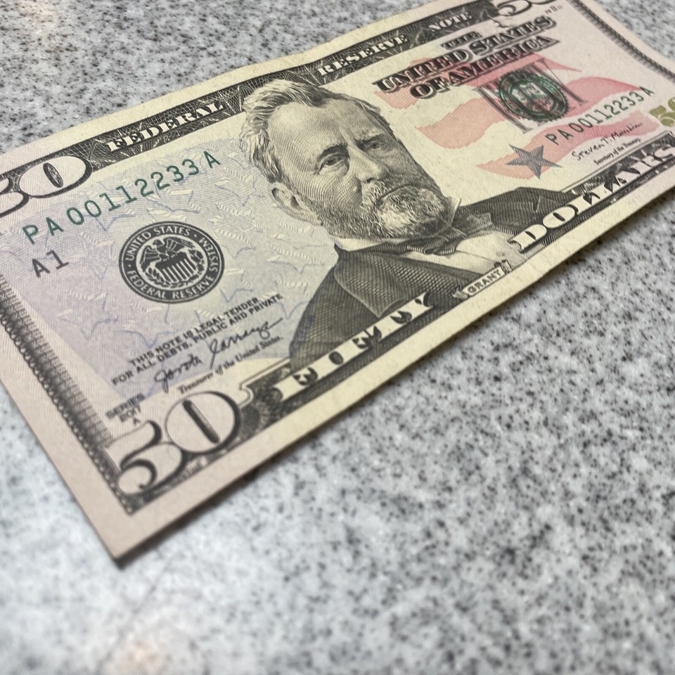 Quad Doubles Sequential Very Fancy Serial $50 Bill 2017 A Great ...