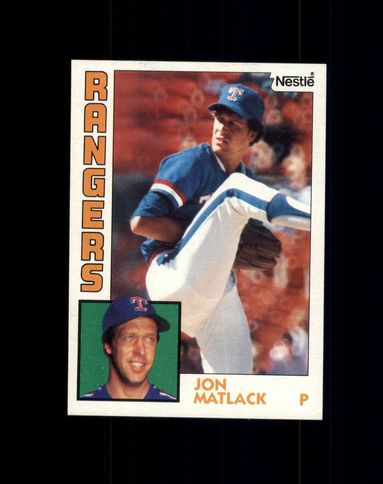 1984 Nestle #149 Jon Matlack - Texas Rangers NM/MT (A02A) | eBay