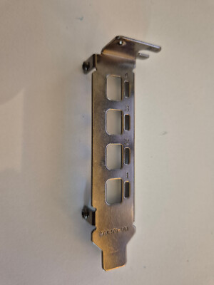Half height bracket NVIDIA Quadro P400 P600 P620 P1000 K1200 NVS510 ...