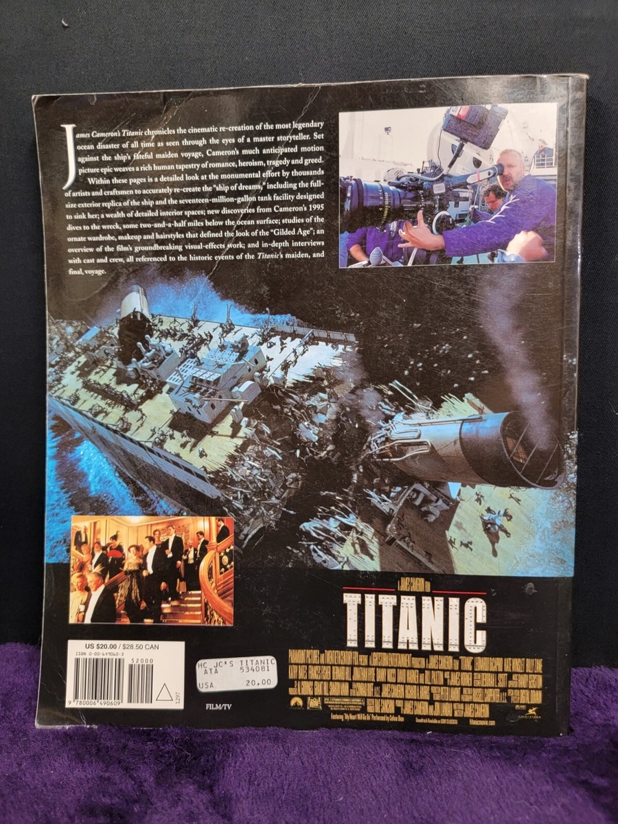James Cameron Titanic Book