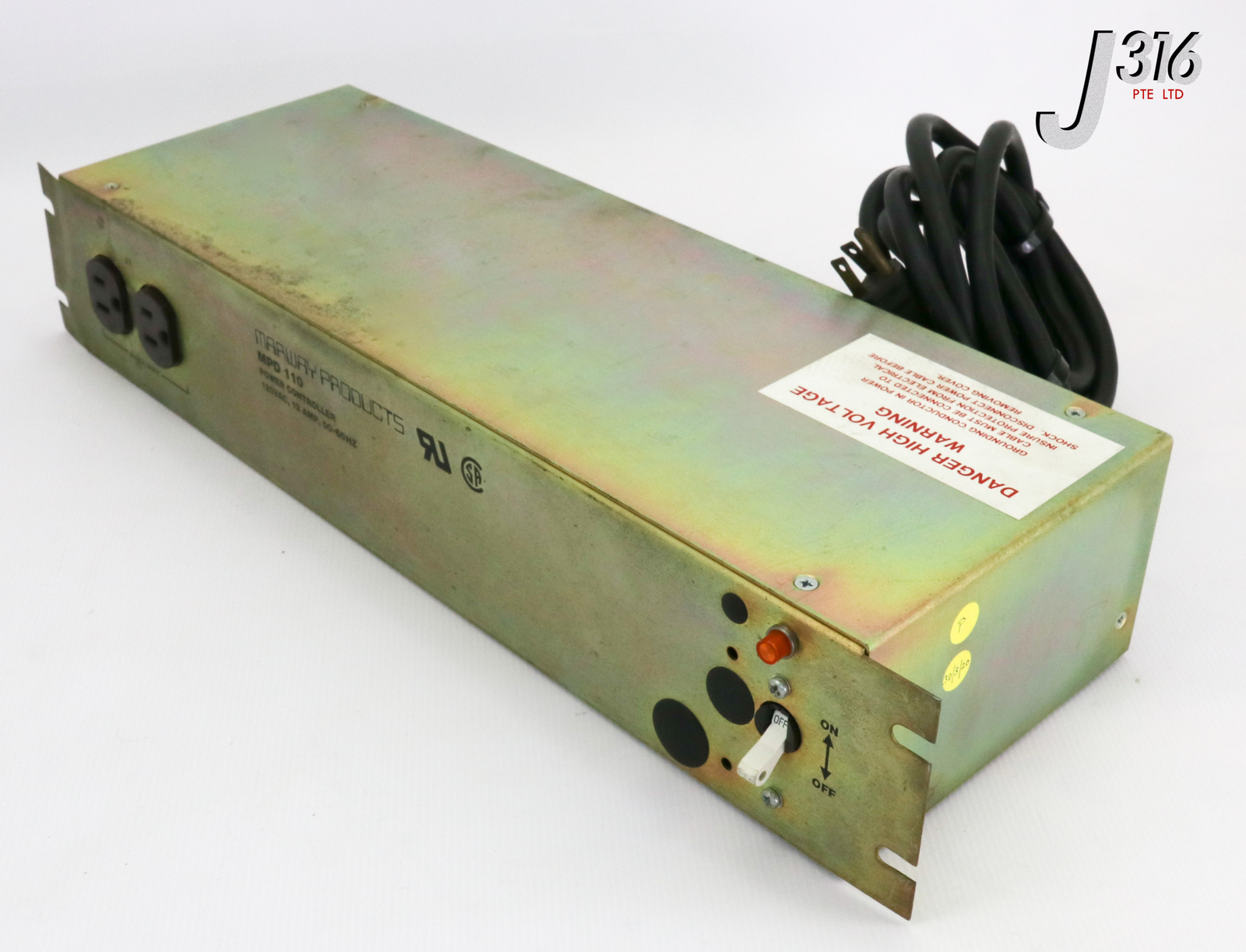 18503 MARWAY POWER CONTROLLER, 120VAC, 12 AMP, 50-60HZ MPD 110R | eBay