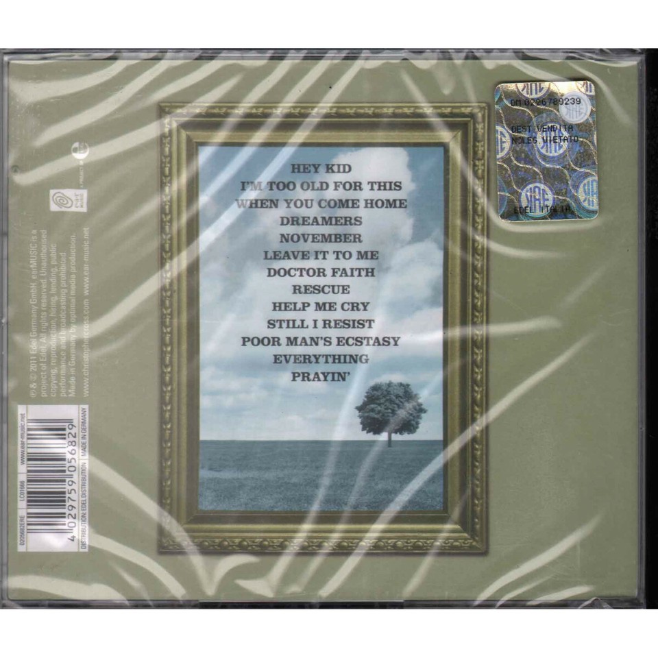 Christopher Cross CD Doctor Faith / Ear Music – 0205682ERE Sealed | eBay