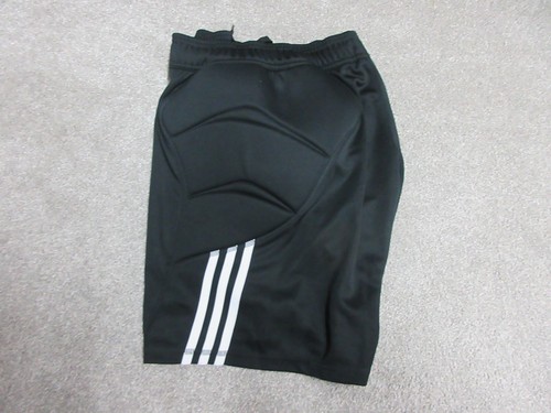 New Adidas Tierro Goalkeeper Padded Black Soccer Shorts Men's Medium ...