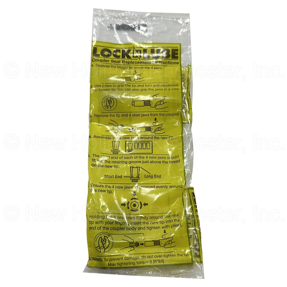 LockNLube Grease Coupler Repair Kit GC81012 Part # LOCK-N-LUBE RE | eBay