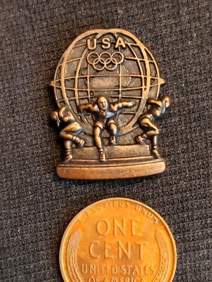 USA OLYMPIC PIN 36 USC 220506 Aminco pinback button 3/4" | eBay