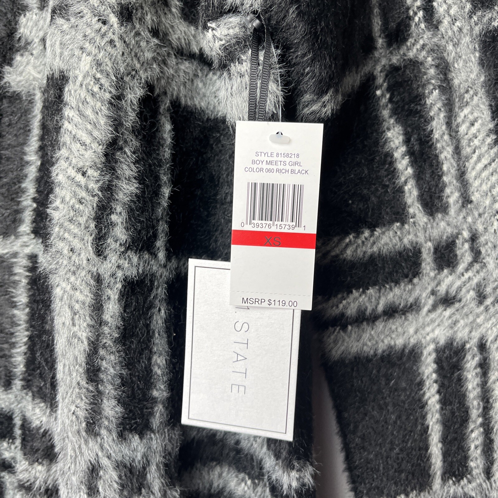 1.STATE Cozy Plaid Long Cardigan Size XS New With Tags MSRP $119 | eBay