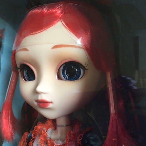 Pullip kirsche F-603 Lolita full of red hair color jun planning co ...