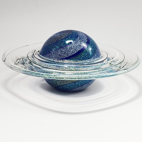Glass Eye Studio GES Rings Of Saturn Planetary Celestial Hand Blown ...