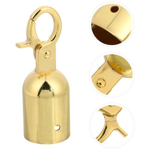 2 Pcs Concierge Column Rope Hook Barrier Closure Hooks Cord Snap | eBay UK
