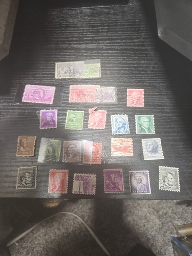 Vintage US Postage Stamp Collection | eBay