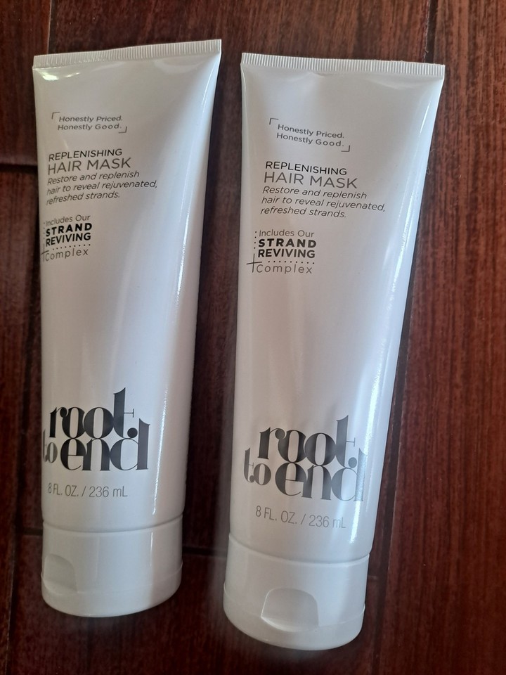 (2 Pack) Root to End Replenishing Hair Mask Strand Reviving Complex. 8 ...