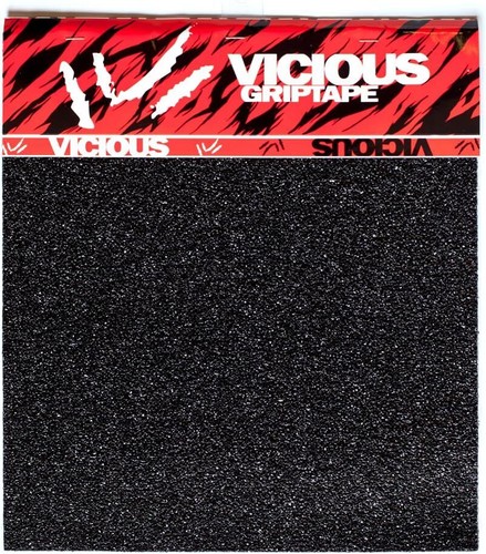 Vicious Griptape Coarse Grit Longboard Skateboard 10" x 11", Black | eBay