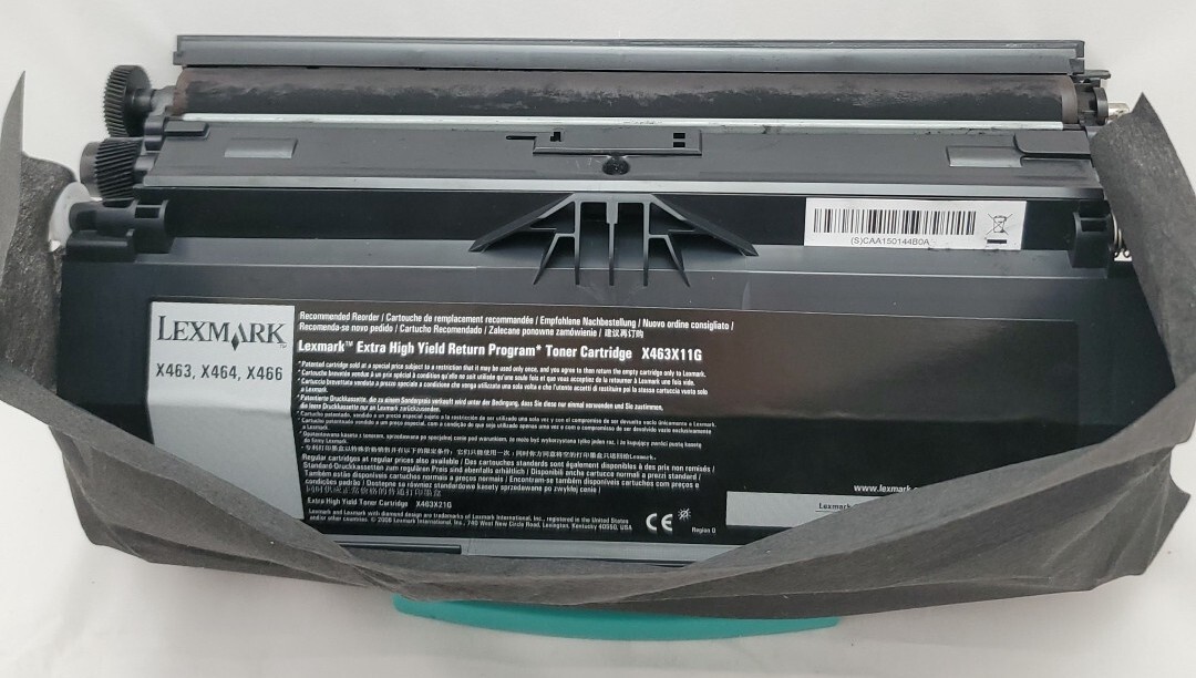Lexmark X463H11G Black High Yield Toner Cartridge 9k X463 X464 X466 | eBay