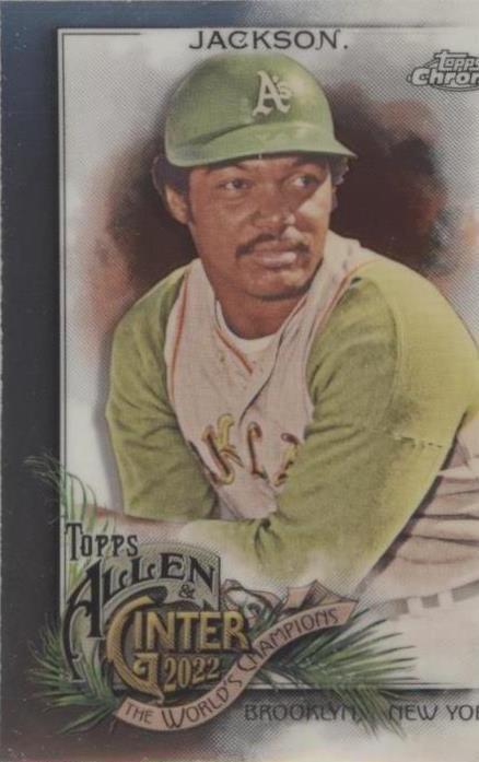 2022 Topps Allen & Ginter Chrome - Reggie Jackson #5 for sale online | eBay