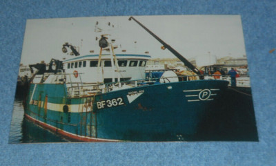 Vintage Scottish Fishing Boat Photo Banff Trawler Vessel BF362 "Norlan ...