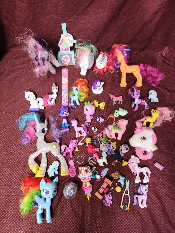 My Little Pony Lot Movie Friends Parts Accessories Bundle Set MLP ...
