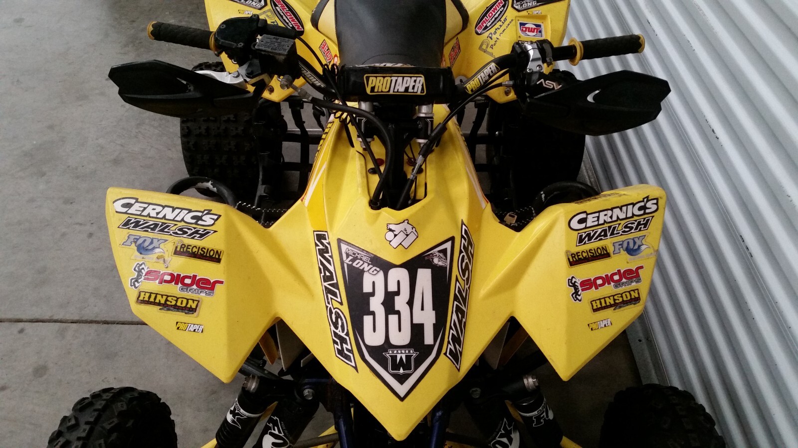 2008 LTR450 LTR 450 MX RACE QUAD YOSHIMURA WALSH FOX HINSON DWT OPEN TO ...