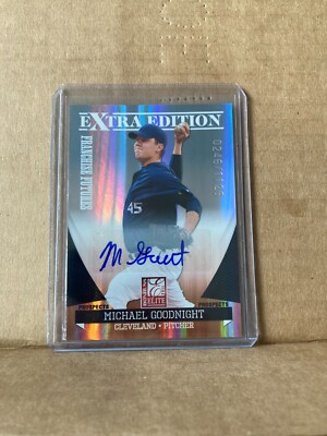 Michael Goodnight 2011 Panini Donruss Elite Extra Edition Auto /1126 ...
