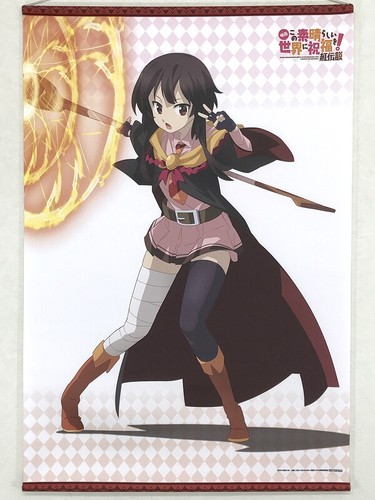 KonoSuba Crimson Legend Megumin B2 Tapestry Wall Scroll Sofmap Limited ...